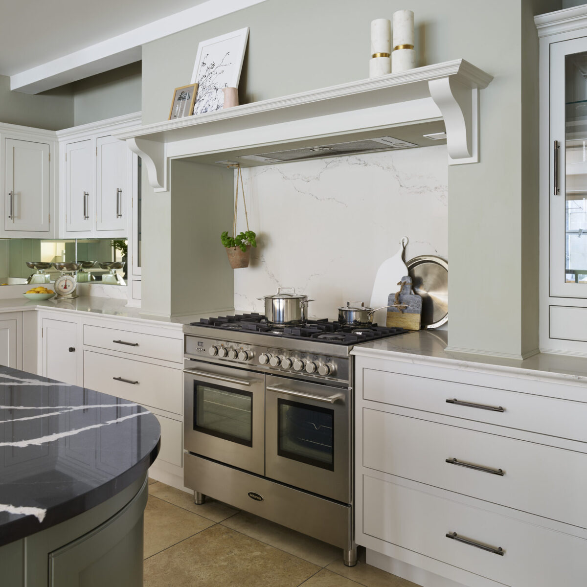 10 chimney breast ideas for your kitchen design | Harvey Jones