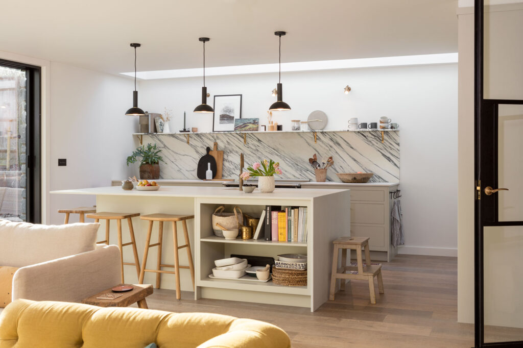 Neutral Kitchen with a Scandi Edge | Harvey Jones