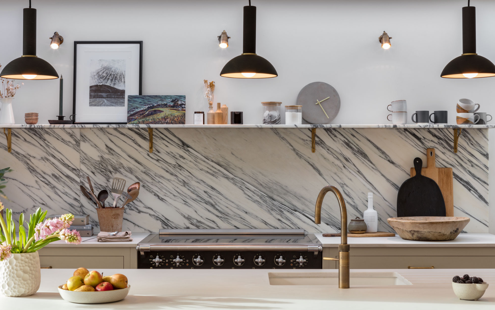 Creating a Scandi-style kitchen for a family home | Harvey Jones